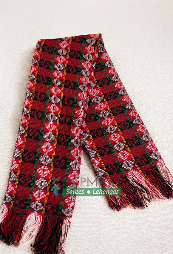 Red Dhaka Khata – Nepmart | Your Saree & Lehenga Shop