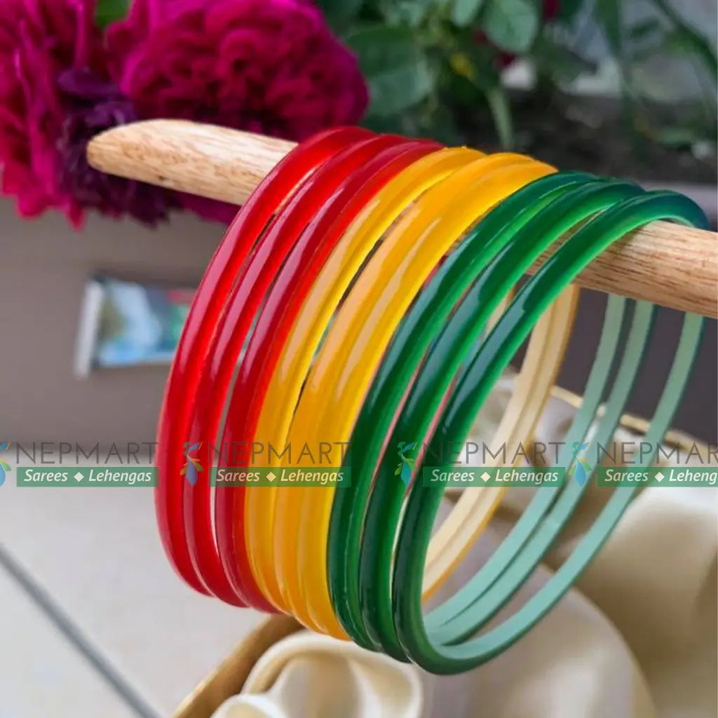 Plastic Bangle Chura Set – Nepmart | Your Saree & Lehenga Shop
