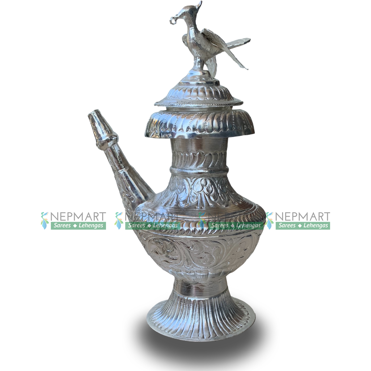 Silver Plated Karuwa – Nepmart | Your Saree & Lehenga Shop