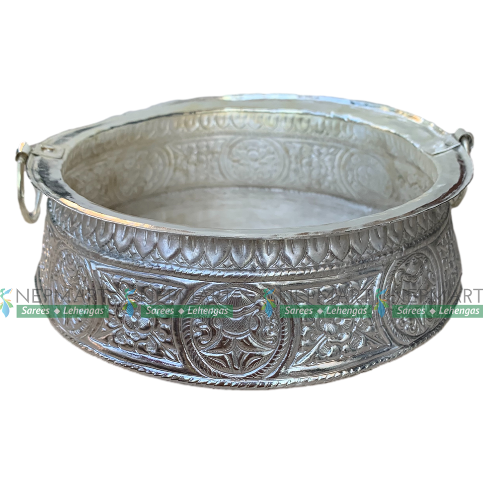 Khadkulo Silver Plated – Nepmart | Your Saree & Lehenga Shop