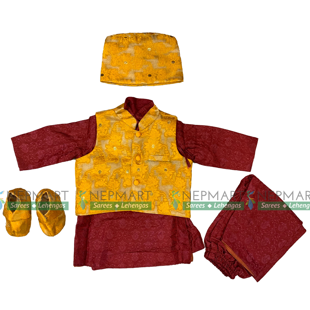 Taas Baby Boy Pasni Set – Nepmart | Your Saree & Lehenga Shop